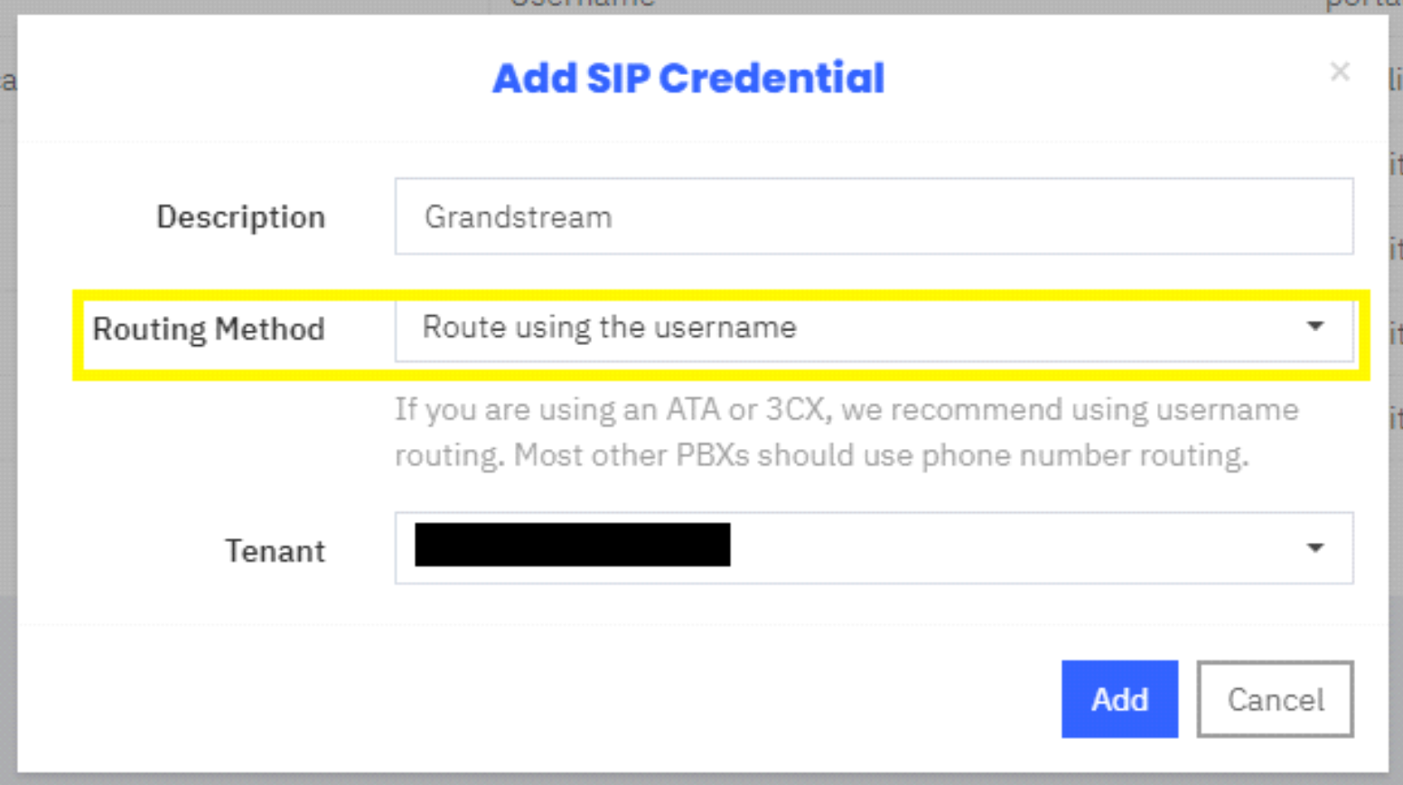 Grandstream UCM63XX with SIP Registration – Skyetel