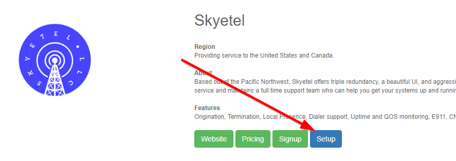 FusionPBX – Skyetel